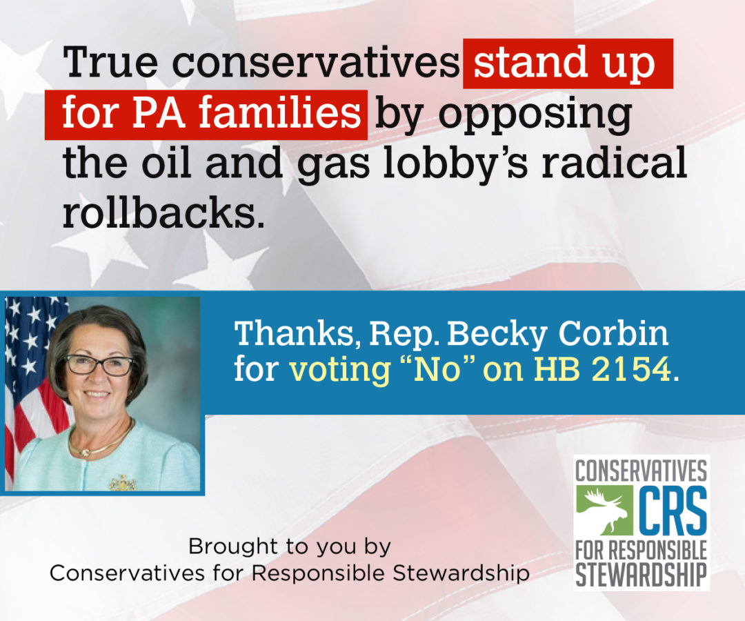 CRS Thanks Pennsylvania Representative Becky Corbin! - Conservatives ...